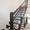 Modern Stair Railing - Sleek Hardwood Handrail – The Millwork Outlet