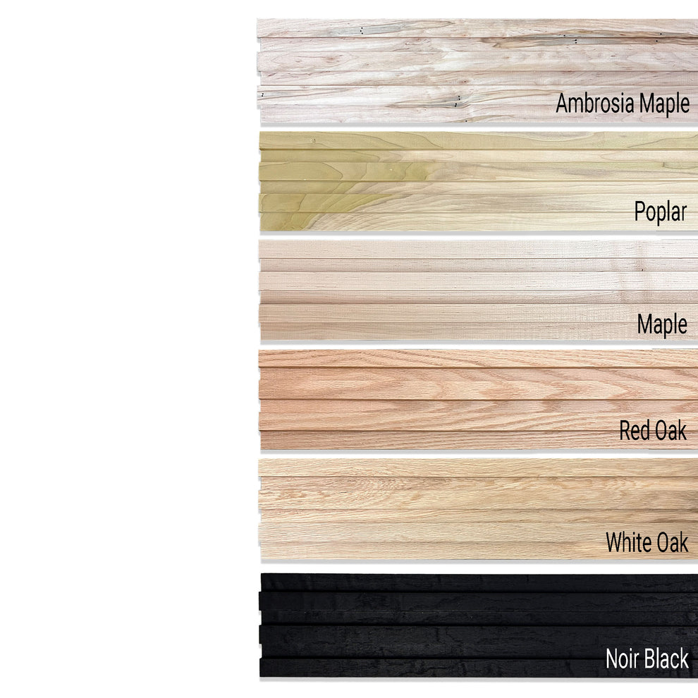 Wood Slat Wall Samples – The Millwork Outlet