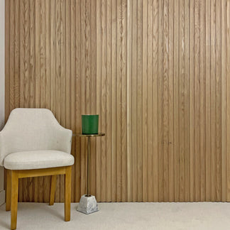 Wood Slat Wall Panels – Accent Walls | Real American Hardwood – The ...