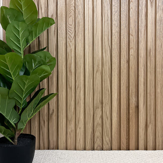 Wood Slat Wall Panels – Accent Walls | Real American Hardwood – The ...
