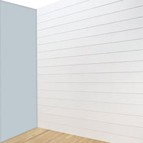 Primed White Nickel Gap Shiplap - Clean & Durable – The Millwork Outlet