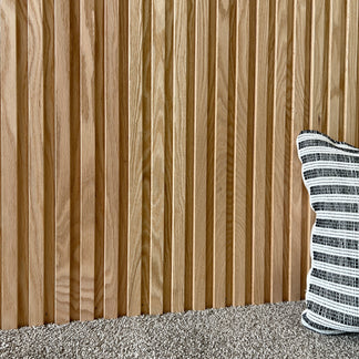 Wood Slat Wall Panels – Accent Walls | Real American Hardwood – The ...