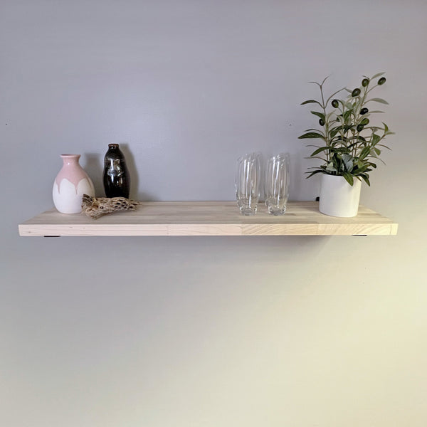 Butcher Block Wall Shelf - Maple – The Millwork Outlet